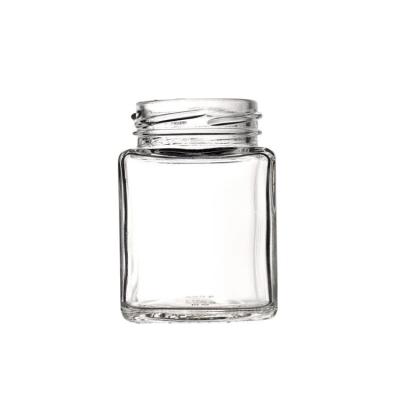 China Impact Resistant Glass Sauces Packaging Jars For Chili for sale