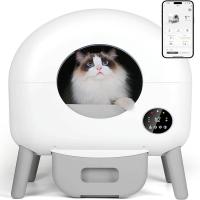 China Factory Supply Smart Self Cleaning Cat Litter Box WiFi Automatic Pet Litter Box for B2B Bulk Buyers for sale
