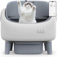 China Wholesale Smart Self-Cleaning Cat Litter Box, App Control, Odor Lock, Pet Safe, OEM ODM Available for sale