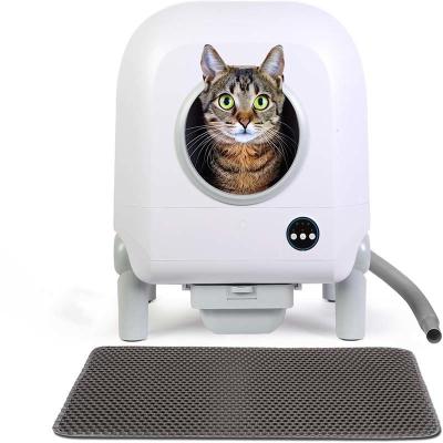 China Automatic Pet Litter Box for Cats, Odor Sealed, Quiet Operation, Durable, Ideal for Retail & Distribution for sale