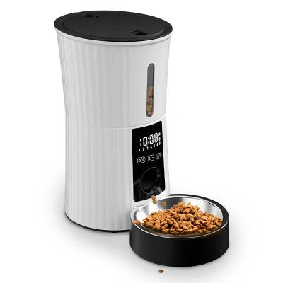 China Smart Pet Feeder Automatic Timed Food Dispenser Anti-Jam Pet-Proof for Wholesale Distributors for sale