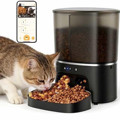 China Smart Pet Feeder 6L WiFi, UV Sterilization, Anti-Jam, Dual Power Automatic Cat Dog Feeder Wholesale for sale