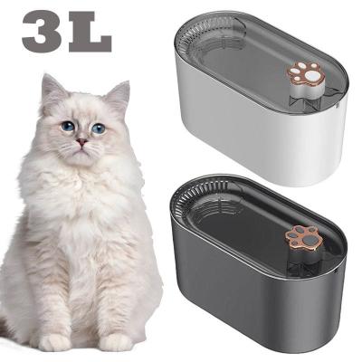 China 3L Automatic Pet Water Fountain Ultra Quiet Filtered BPA-Free Easy Clean Cat Water Dispenser Bulk Supply for sale