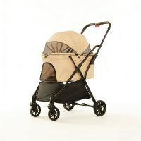 China Stable Foldable Pet Stroller, Short Lead Time Universal Wheel Pet Push Cart Wholesale For Distributors for sale