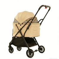 China Stable Foldable Pet Stroller, Short Lead Time Universal Wheel Pet Push Cart Wholesale For Distributors for sale