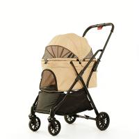 China Stable Foldable Pet Stroller, Short Lead Time Universal Wheel Pet Push Cart Wholesale For Distributors for sale