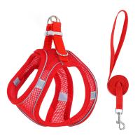 China Adjustable Soft Padded Dog Harness Reflective Safety Escape Proof Durable Pet Harness Bulk Supply for sale