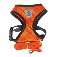 China Adjustable Breathable Pet Harness Leash Set – Factory Direct Dog Walking Vest for B2B Distributors for sale