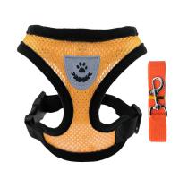 China Adjustable Breathable Pet Harness Leash Set – Factory Direct Dog Walking Vest for B2B Distributors for sale