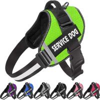 China Wholesale No Pull Dog Harness Heavy Duty Service Pet Harness Bulk Custom For Large Working Dog for sale