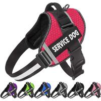 China Wholesale No Pull Dog Harness Heavy Duty Service Pet Harness Bulk Custom For Large Working Dog for sale