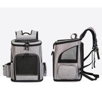China Pet Backpack Carrier Wholesale, Water Resistant Hiking Pet Backpack With Side Pockets, Bulk Supply for sale