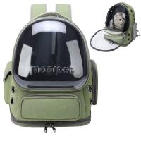China Pet Backpack Carrier Bulk, Panoramic Clear Cat Backpack Breathable Pet Bag OEM For B2B Pet Shop Buyers for sale