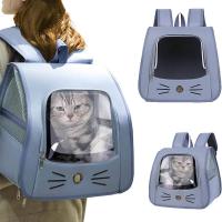 China Bulk Cat Backpack Carrier, Clear Window Breathable Pet Travel ODM Backpack For B2B Pet Supply Buyers for sale