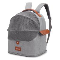 China Pet Backpack Carrier Wholesale Factory Supply, Cute Cat Face Ventilated Travel Bag Custom Logo Carrier for sale