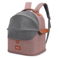 China Pet Backpack Carrier Wholesale Factory Supply, Cute Cat Face Ventilated Travel Bag Custom Logo Carrier for sale
