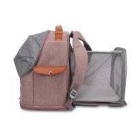 China Pet Backpack Carrier Wholesale Factory Supply, Cute Cat Face Ventilated Travel Bag Custom Logo Carrier for sale