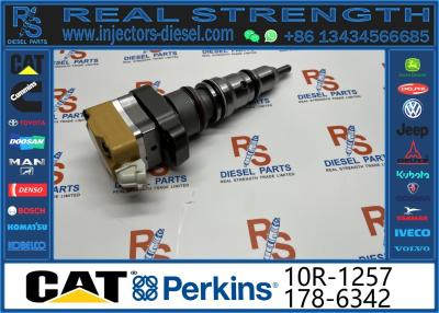China Caterpillar original 1PCS Fuel Injector 178-6342 1786342 10R-1257 Fits for 3126 3126B D5N D6N IT38G Engine Machinery Injector original new injector for sale
