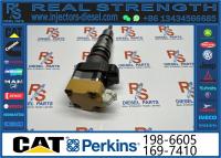 China Caterpillar original 128-6601 OE Quality Reman Diesel Common Rail Injector 198-6605 1986605 1286601 BN1830691C1 for MTU 1300 CAT Engine C7 original new injector for sale