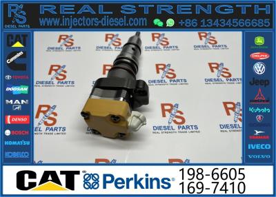 China Caterpillar original 128-6601 OE Quality Reman Diesel Common Rail Injector 198-6605 1986605 1286601 BN1830691C1 for MTU 1300 CAT Engine C7 original new injector for sale