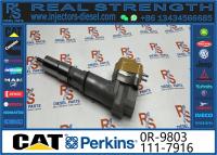 China Caterpillar original New 0R-9803 0R9803 Fuel Injector for C3412 Engine Excavator 375 5080 D9N 773D 992C Diesel Parts original new injector for sale