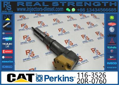 China Caterpillar original Factory Direct Sale and Highly Popular Diesel Engine Fuel Injectors 20R-0760 116-3526 20R-4148 204-2467 for CAT 3412 Engine original new injector for sale