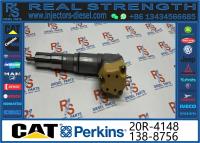 China Caterpillar original 20R-4148 174-7527 198-4752 191-3005 Common Rail Fuel Injector Assembly for 3412 Heavy Duty Diesel Engine Aftermarket Parts original new injector for sale