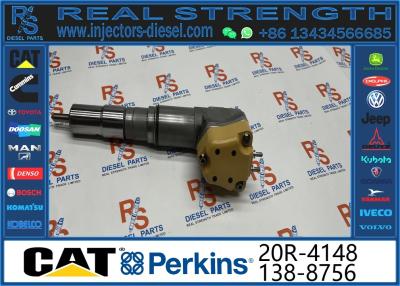 China Caterpillar original 20R-4148 174-7527 198-4752 191-3005 Common Rail Fuel Injector Assembly for 3412 Heavy Duty Diesel Engine Aftermarket Parts original new injector for sale