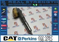 China Caterpillar original High Quality Excavator Parts 222-5967 Fuel Injector 2225967 0R-9349 10R9238 0R9349 10R-9238 Fits CAT 3126E 5110B 3126B Series original new injector for sale