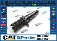 China Caterpillar original Common Rail Fuel Injector 7E6408 7E-6408 0R3052 0R-3052 for Caterpillar 111-3718 Cat 3508 3512 3516 Engine Excavator original new injector for sale