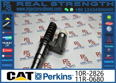 China Caterpillar original High Quality Common Rail Fuel Injector 10R-2827 249-0746 10R-2826 for CAT 3512B 3508B Large Excavator/Vessel/Generator Set original new injector for sale