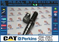 China Caterpillar original Fuel Injector 204-2067 2042067 Diesel Engine Fuel Injector 10R-6162 10R6162 for C15 C18 C13 C32 3406E 3512B original new injector for sale