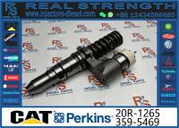 China Caterpillar original 20R-1265 386-1753 379-0509 392-0212 Common Rail Fuel Injector for C3500B Engine Aftermarket Parts original new injector for sale