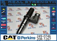 China Caterpillar original 249-0746 3512B Engine System Injector Common Rail Fuel Injector 10R-2826 10R-2827 Compatible with Cat original new injector for sale
