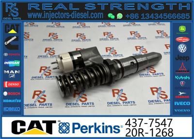 China Caterpillar original High Quality Fuel Injector 437-7547 4377547 Diesel Engine Fuel Injector 20R-2296 20R2296 for CAT 3508B 3512B 793C 793D 3516C original new injector for sale