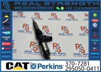 China Caterpillar original 3707281 370-7281 295050-0361 Common Rail Fuel Injector for C7.1 Engine E330D E336D Excavator original new injector for sale