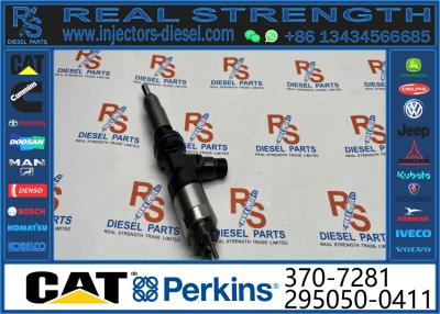 China Caterpillar original 3707281 370-7281 295050-0361 Common Rail Fuel Injector for C7.1 Engine E330D E336D Excavator original new injector for sale