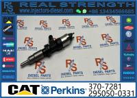 China Caterpillar original 3707281 370-7281 295050-0361 Common Rail Fuel Injector for C7.1 Engine E330D E336D Excavator original new injector for sale