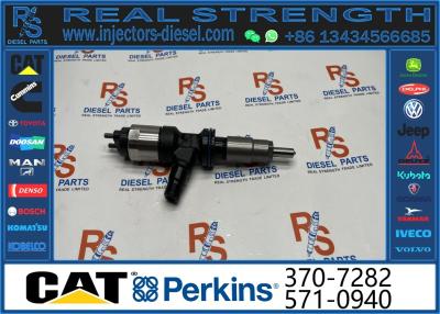 China Caterpillar original Excavator Engine Fuel Injector 370-7282 3707282 610-2300 6102300 T409982 295050-0401 for cat C6.6 Injector original new injector for sale