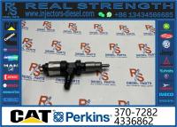 China Caterpillar original Excavator Engine Fuel Injector 370-7282 3707282 610-2300 6102300 T409982 295050-0401 for cat C6.6 Injector original new injector for sale
