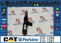 China Caterpillar original 370-7286 295050-0411 295050-0410 Common Rail Fuel Injector for C4.4 Engine 316EL 318EL Excavator Aftermarket Parts original new injector for sale