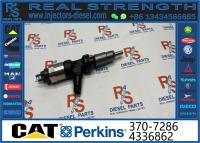 China Caterpillar original 370-7286 295050-0411 295050-0410 Common Rail Fuel Injector for C4.4 Engine 316EL 318EL Excavator Aftermarket Parts original new injector for sale