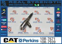 China Caterpillar original 320-0677 Excavator Parts E320D 323D C4.4 C6.6 Engine Fuel Injector 32F61-00062 10R-7671 3200677 320-0680 2645A746 original new injector for sale