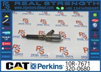 China Caterpillar original 320-0677 Excavator Parts E320D 323D C4.4 C6.6 Engine Fuel Injector 32F61-00062 10R-7671 3200677 320-0680 2645A746 original new injector for sale