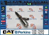 China Caterpillar original Wholesale High-performance Fuel Components Diesel Fuel Injector 10R-7668 10R-7938 10R-7673 10R-7671 for C6.6 Large Diesel Engine original new injector for sale