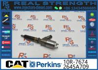 China Caterpillar original 320-0655 10R-7674 Hot Sell Good Price Excavator diesel Fuel Injector 3200655 10R7674 2645A751 for Caterpillar C6.6 Engine E320D original new injector for sale