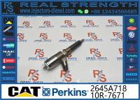China Caterpillar original Fuel Injector 2645A718 2645A734 2645A747 for Perkins 1104D-E44TA Diesel Engine Spare Parts Diesel Injector for Excavator Repair original new injector for sale