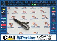 China Caterpillar original New 320-0680 3200680 10R-7672 10R7672 2645A747 Common Rail Fuel Injector for C4.4 C6.6 Engine Excavator 320D 323D Diesel Parts original new injector for sale