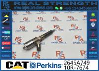 China Caterpillar original 3200690 320-0690 2645a749 2645A735 2645A719 10R7673 10R-7673 Diesel Fuel Injector for Caterpillar C6.6 Engine original new injector for sale
