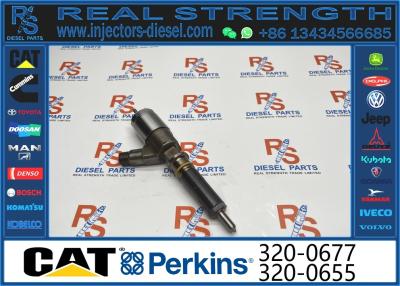 China Caterpillar original Fuel Injector OE 320-0677 For Caterpillar C4.4 C6.6 Engine 320D 323D Excavator Diesel Injector Assembly original new injector for sale
